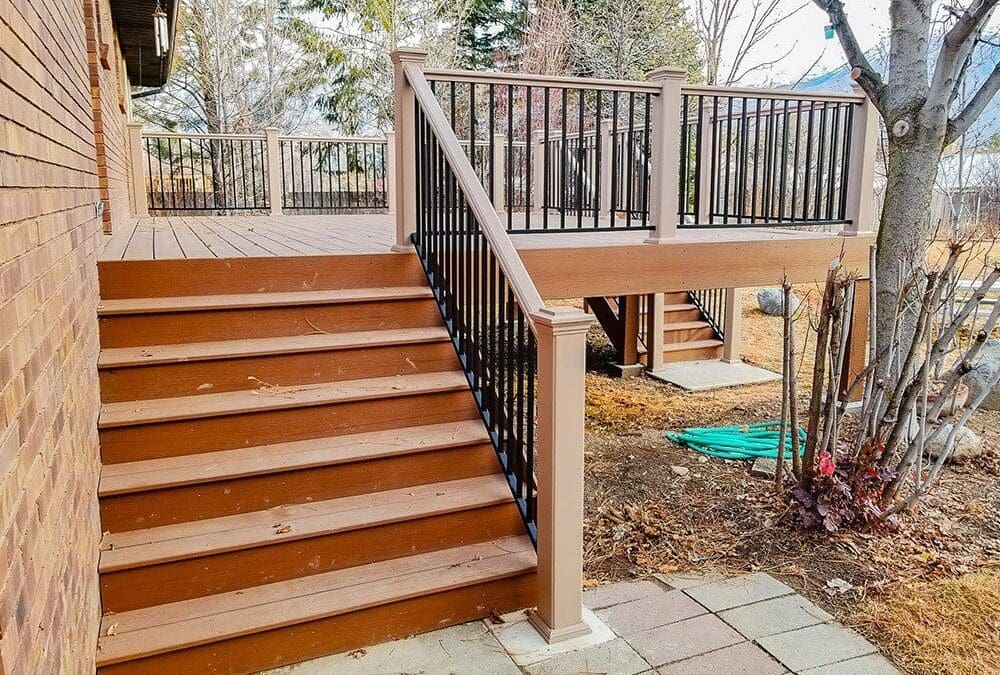 Custom Steps and Railings - Notched